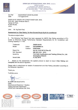 Ener-Save R290 Wall Mounted, Domestic, COmmercial Split Unit Air ...